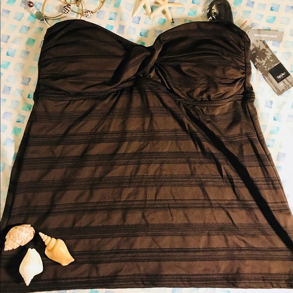 Mossimo Supply Co. | Swim | Nwt Med Mossimo Tankini Top | Poshmark